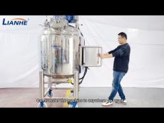 miscelatore mobile dell'emulsionante dell'omogeneizzatore 200L per farmaceutico