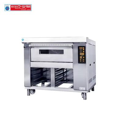 China Cake Bread  Electric Deck Oven 380V  Commercial Baking Equipment With Steam for sale