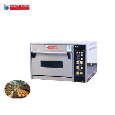 China 2.8KW Commercial Countertop Deck Oven Pizza Cake Industrial Bread Making Machine for sale