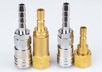 China Korean Type Pneumatic Quick Release Coupling , LSQ-DD Nickle Plated Pneumatic Connectors for sale