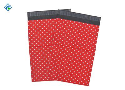 China Wateroof high quality 8x10'' self adhesive custom printed red color poly mailers for sale