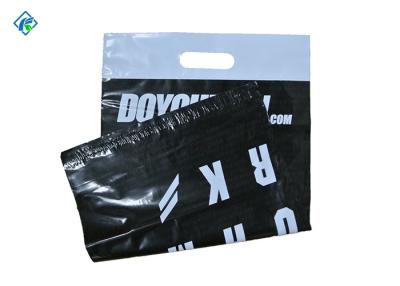 China 2.5 mil 19x24inch Custom Die-cut Handle Plastic Poly Mailers Mailing Satchels for sale