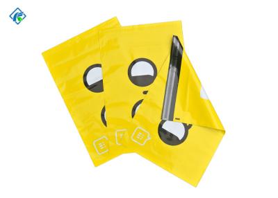 China Custom Yellow Printing Mailing Bags Mailer Bags for sale
