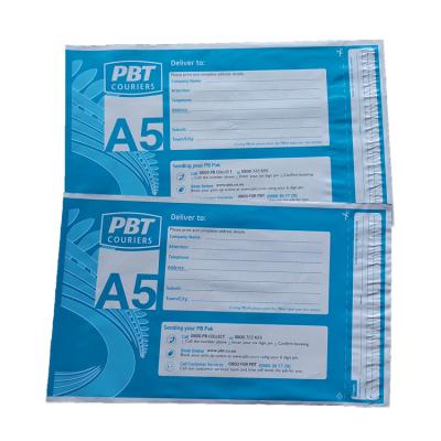 China customized size 10x13in poly bag postage poly mailing bags custom printed poly shipping bags for sale