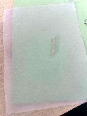 China 4*4*21.5mm Bi-convex spherical lens for sale