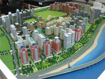 China Architectural 3d Print Physical Model , Scale Model Real Estate&construction Factory for sale