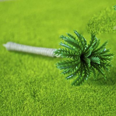China Handmade DIY crafts coconut tree material sand table villa simulation tropical tree landscape tree model for sale