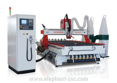 Cina Fuso di raffreddamento a aria dell'Italia 9kw, macchina di legno del router di CNC del collettore di polveri del servo 1533 del Giappone YASKAWA con il sistema di vuoto in vendita