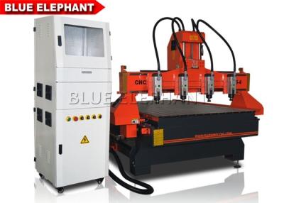 China Sistema deslizante do parafuso da bola de Taiwan da máquina de gravura do metal do router do Cnc de 4 linhas centrais à venda