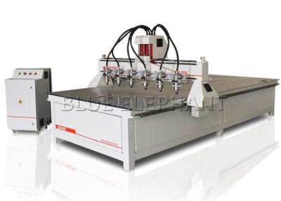 Cina fuso di raffreddamento ad acqua 1.5KW (facoltativo), YAKO o Leadshine, router multi- di CNC della pietra del fuso del rifornimento della fabbrica in vendita