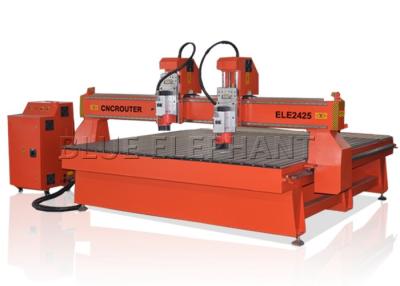 Cina macchina di legno dell'incisore della testa del fuso di raffreddamento a aria 3kw del router multi- di CNC in vendita