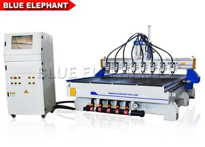 Cina Software multi- della macchina per incidere di hobby del router di CNC della testa della guida lineare di Taiwan TBI Type3 in vendita