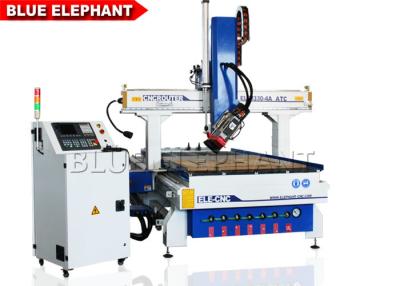 Cina mobilia 1330 che fa macchina, alesatrice di legno di CNC di 4 assi per legno, mobilia, alluminio in vendita