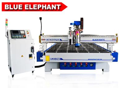 Cina Tagliatrice blu della guarnizione di CNC 3D dell'elefante 2030, macchina di cuoio del taglio a strisce in vendita