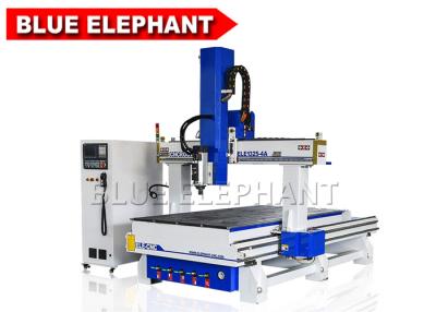 Cina Incisione del legno dell'elefante 4 di asse di CNC del router della macchina del commutatore automatico blu dello strumento e macchina di scultura in vendita