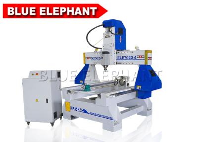 Cina Macchina automatica dell'incisore del router di CNC di 4 assi del macchinario rotatorio del dispositivo 7020 per i giocattoli di legno in vendita