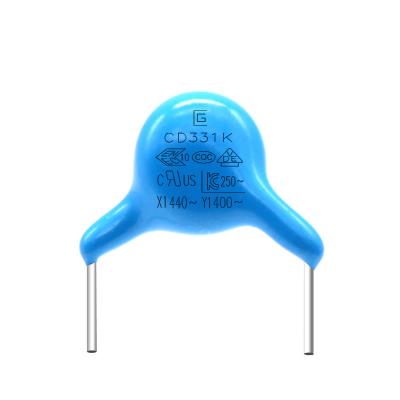 China Compact Size 331K 400 VAC Safety Capacitors  Long Service Life for sale