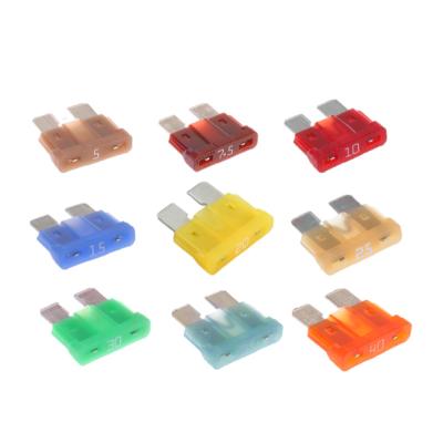 China Kleine splijtstof 25A Yellow Blade Car Fuse, 32 V dc Mfr. onderdeel nr.: 02870025.PXCN Te koop