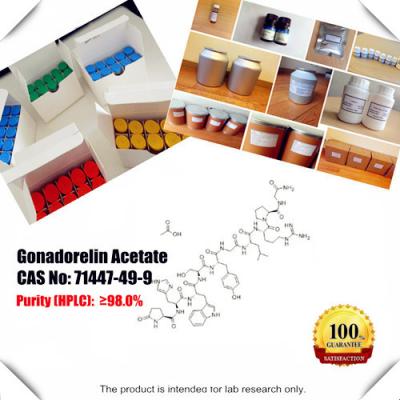 China Peptide APIs Gonadorelin Acetate CAS 71447-49-9 Lyophilized Powder Free Shipping for sale