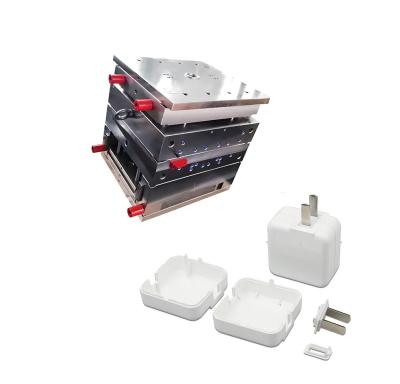 China OEM Manufacturer Plastic USB Wall Charger Shell case Injection Mould ABS+PC Fire Resistant  case for sale