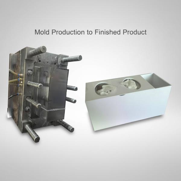Quality High Quality ABS Tissue and Disinfectant Box Custom Mould Supplier Plastic Napkin Box Mold Production Manufacturer Service for sale