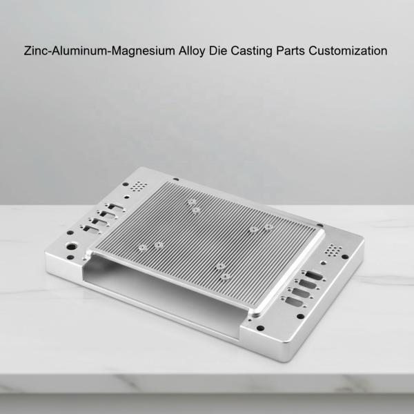 Quality Zinc Aluminum Magnesium Alloy Die Casting Electronic Shell Custom Precision Die Cast Parts with Good Surface Finishes for sale