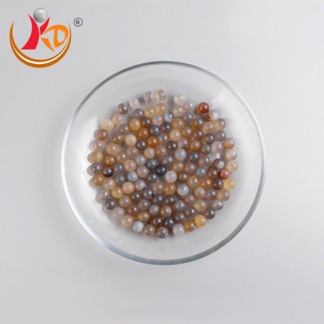 Natural Color Agate Milling Ball Agate Grinding Ball for Ball Mill Red Agate Beads