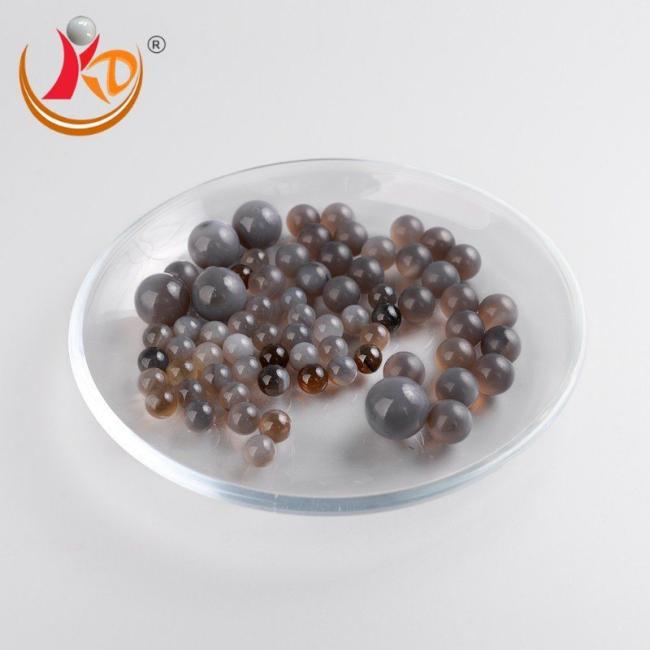 Natural Color Agate Milling Ball Agate Grinding Ball for Ball Mill Red Agate Beads