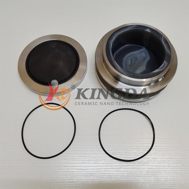 50mL Agate Milling Bowls with Grinding Mortar used for fritsch ball mill