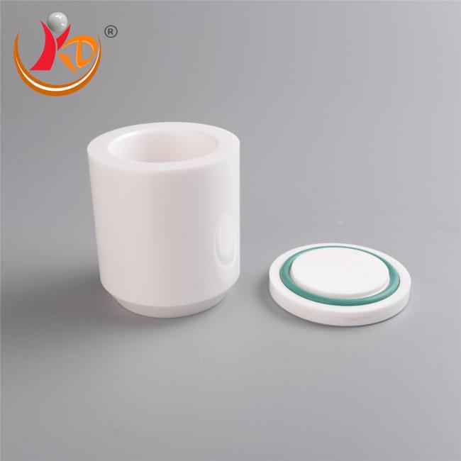 FRITSCH bal mill accessories supplier : Zirconia Grinding Set 100ml with zirconia grinding mortar