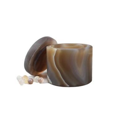 Cina Abrasivo Smozzatore di sfere Vaso di lucidatura di marmo Agato Smozzatore di sfere Vaso di smozzatura Vaso Smozzatore di sfere in vendita
