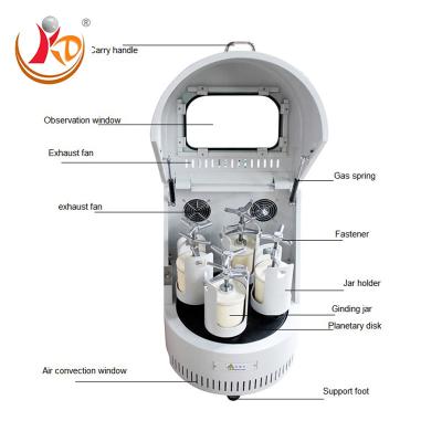 China 3L Vertical Planetary Ball Mill Small Ball Mill Machine Durable Ball Mill For Laboratory for sale
