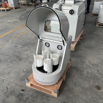 China Moinho de bolas planetário de laboratório com granularidade de 0,1um, operação contínua de 72 horas e energia elétrica para moagem precisa à venda