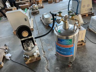 China High Efficiency Air Cooling Planetary Ball Mill Laboratory Sample Preparation Nano Milling for sale