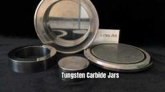 tungsten carbide grinding jar set of four – designed for high-performance laboratory disc mills