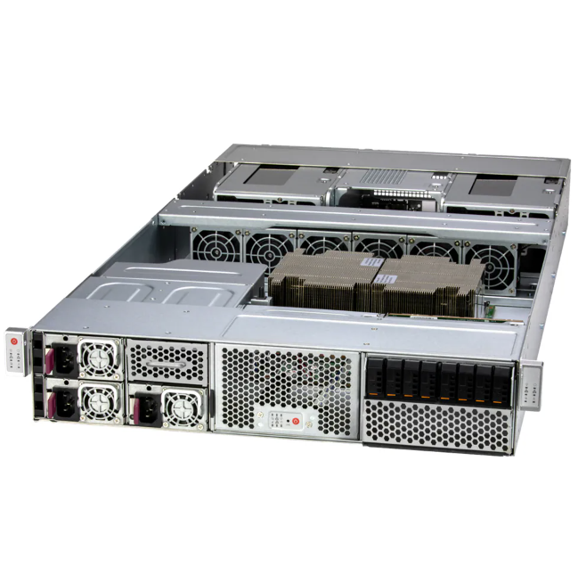 Supermicro ARS-221GL-SR 2U GPU Server front view