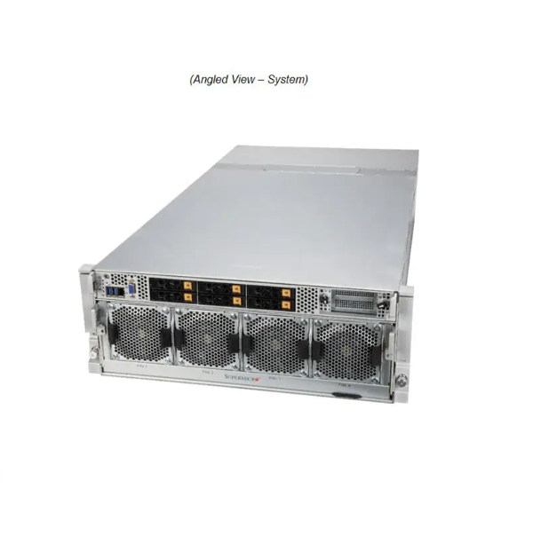 Supermicro AS-4124GO-NART 4U GPU Server front view