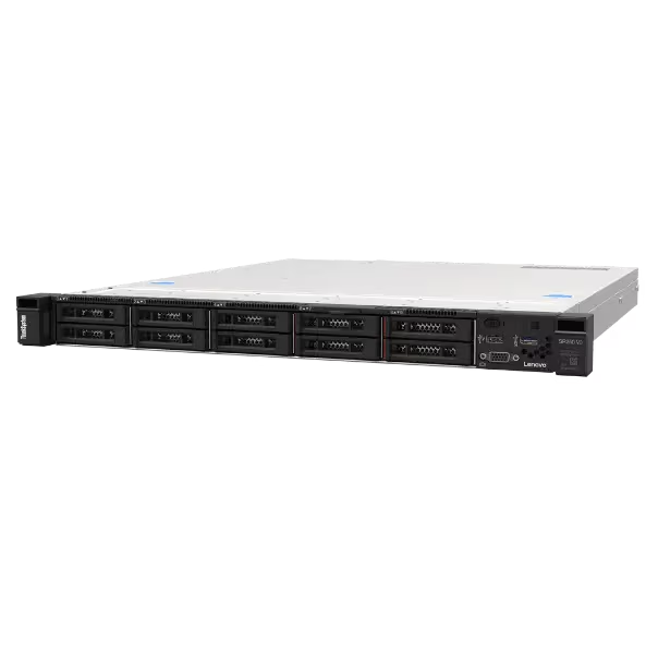Lenovo ThinkSystem SR250 V3 1U Rack Server front view