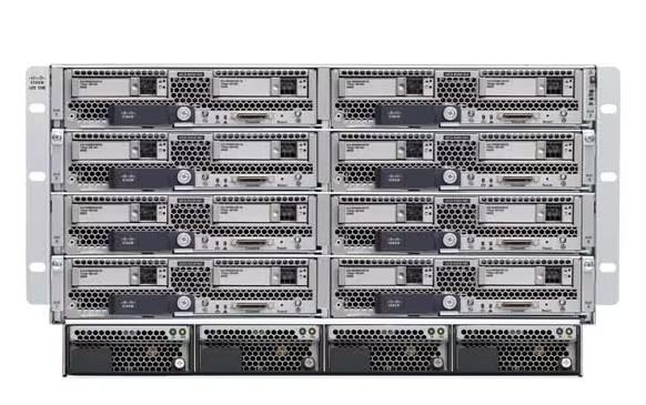 UCS 5108 시스코 서버 6U AC2 샤시 2208XP 2204XP 2304