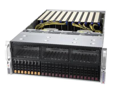 China Rackmount Supermicro 4U GPU Server SYS-420GP-TNR Dual 1-Gigabit Ethernet for sale