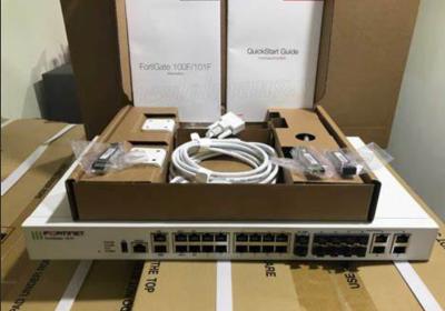 Cina Porte di FortiLinks 22xGE RJ45 di firewall di FG-101F FG-400E FG-600E Fortinet Fortingate in vendita