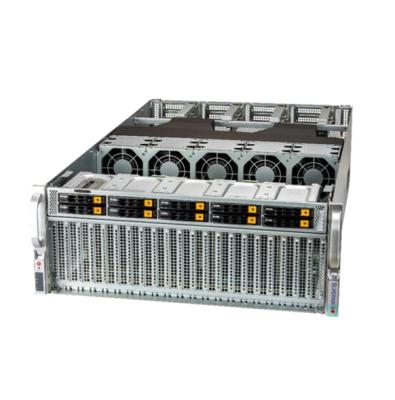 China Supermicro AS-4124GQ-TNMI 4U GPU-Server mit 10 Hot-Swap NVMe/SAS/SATA-Laufwerksschächten und 4x 3000W Titanium-Netzteilen für High Performance Computing zu verkaufen