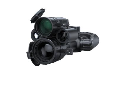 China 384 X 288 Full Color Fusion Thermal Binocular Imaging Laser Ranging Infrared Night Vision Binoculars for sale