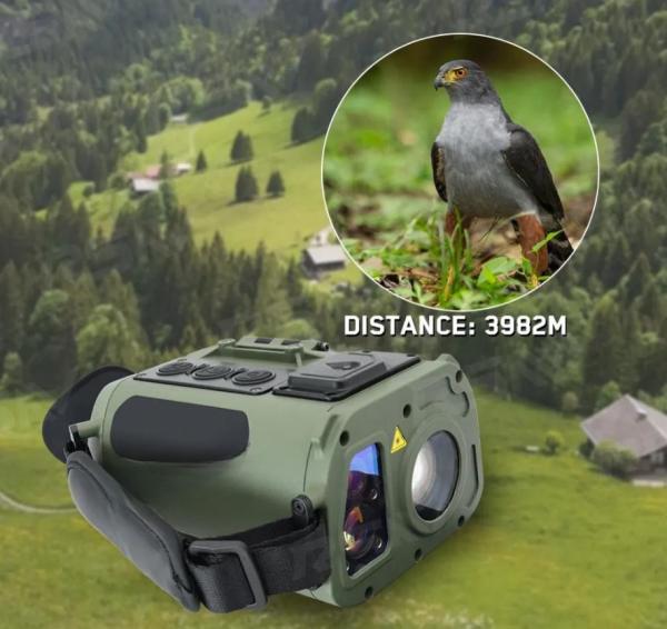 Quality Long Range Laser Rangefinder Human Eye Safety 1535nm Class I Telescope 3KM 6KM for sale