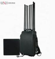 Quality Portable Drone Jammer with GPS 1.2g 1.5g WiFi Omnidirectional Antenna and 10KM for sale