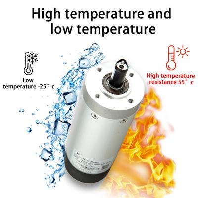 中国 ギヤ ボックスの速度ゲートの回転木戸の学校が付いている24のボルトのエンコーダーのセリウム小さいDCのサーボ モーター 販売のため