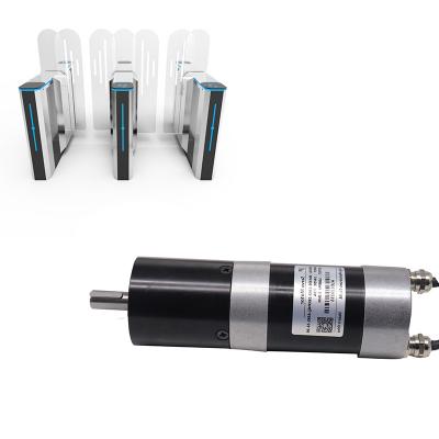 China Speed Gate Motors 24 Volt 7.9A 9.3Nm 100RPM 100W with Incremental Encoder for sale