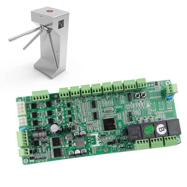 Control Board Input Voltage DC24V RS232 Communication Interface For Turnstile Gate