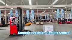 Equipped with our company's drive unit | Real footage of a smooth loading and unloading process with