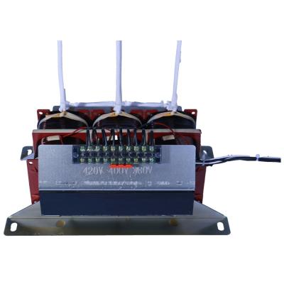 China Método de enfriamiento con barniz de inmersión Tres fase 420V 400V 380V transformador para alta calidad en venta